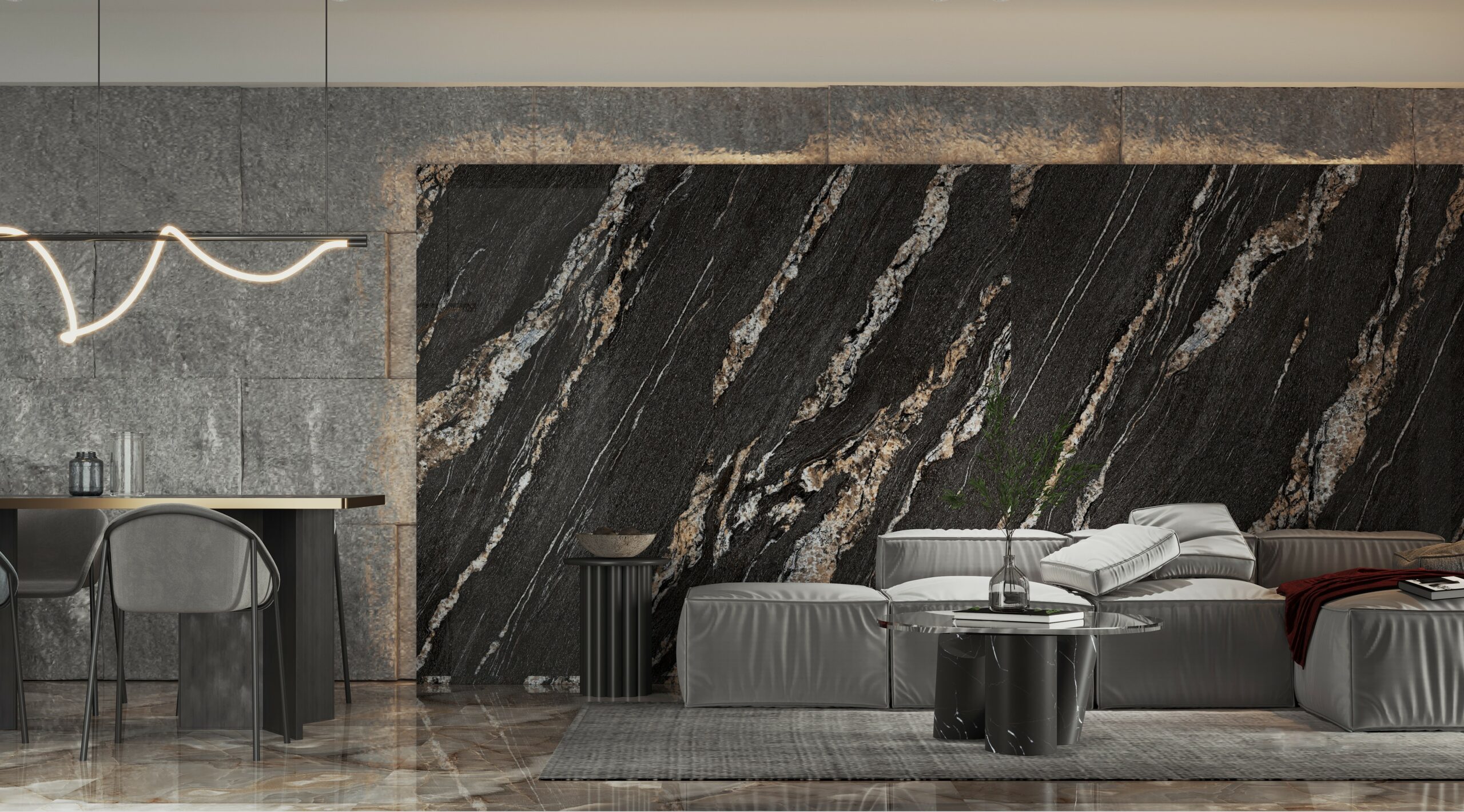 NOIR CASCADE - Solidtops